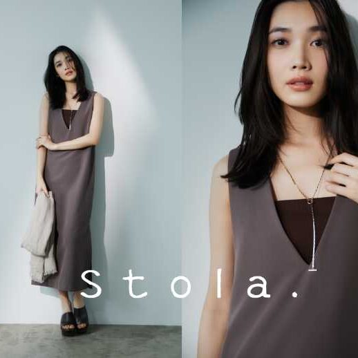 アパレルブランド｢Stola.(ストラ)｣から快適な夏を過ごせるサマールックを公開♪：cocotte