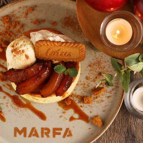 【MARFA CAFE】冬限定♡シナモンが香るパンケーキ&シェイクが発売☆：cocotte