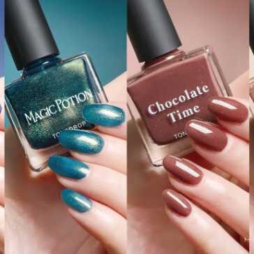 【TONE DROP】ヴィンテージカラーで魅せるスパークルな輝きの新色ネイルが登場♡：cocotte