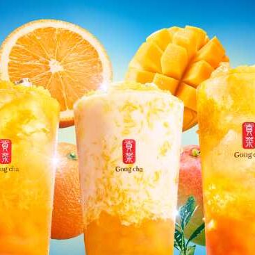 ゴンチャ新作はマンゴー×オレンジ♡爽やかすぎる贅沢果肉ドリンク：cocotte